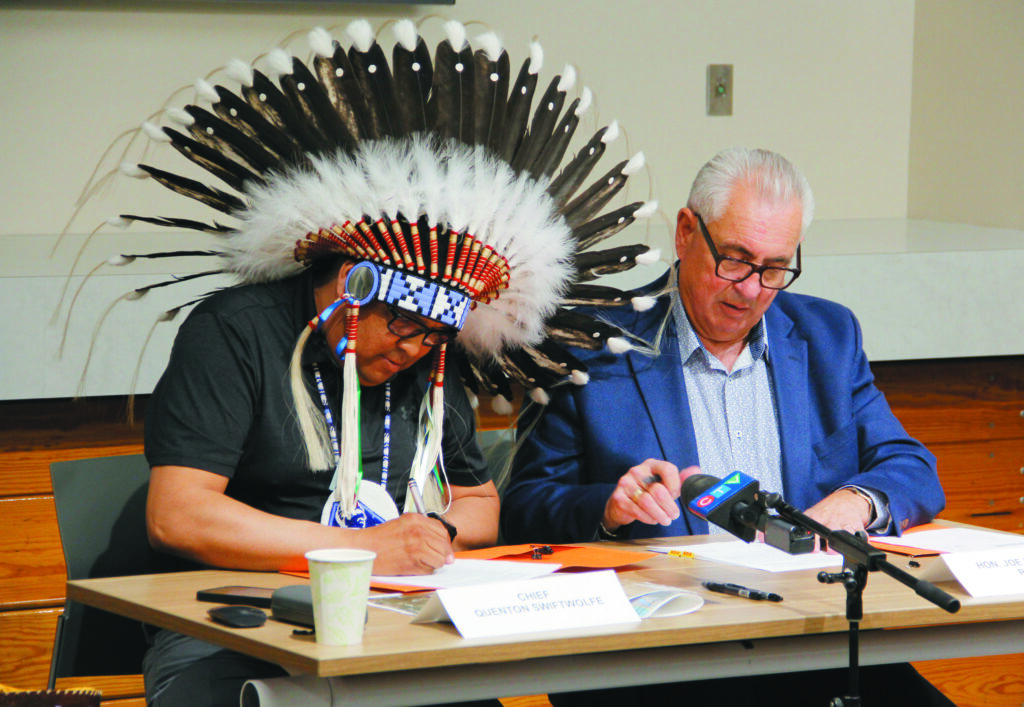 Corman Park, Moosomin First Nation sign development memorandum of ...