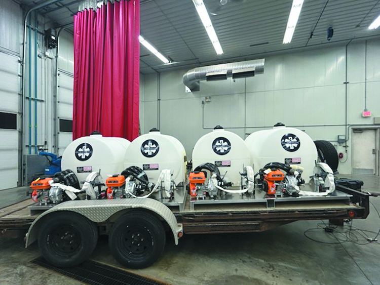 Warman-assembled ‘fire skids’ distributed to departments in need across ...